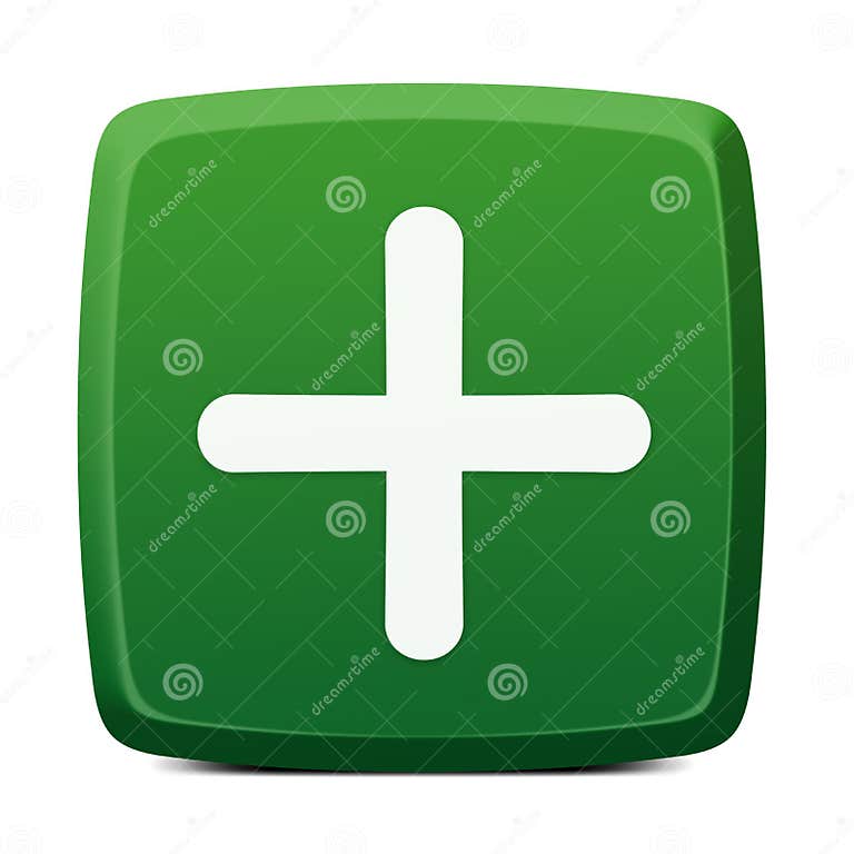 3D Plus Signal stock illustration. Illustration of touch - 5574539