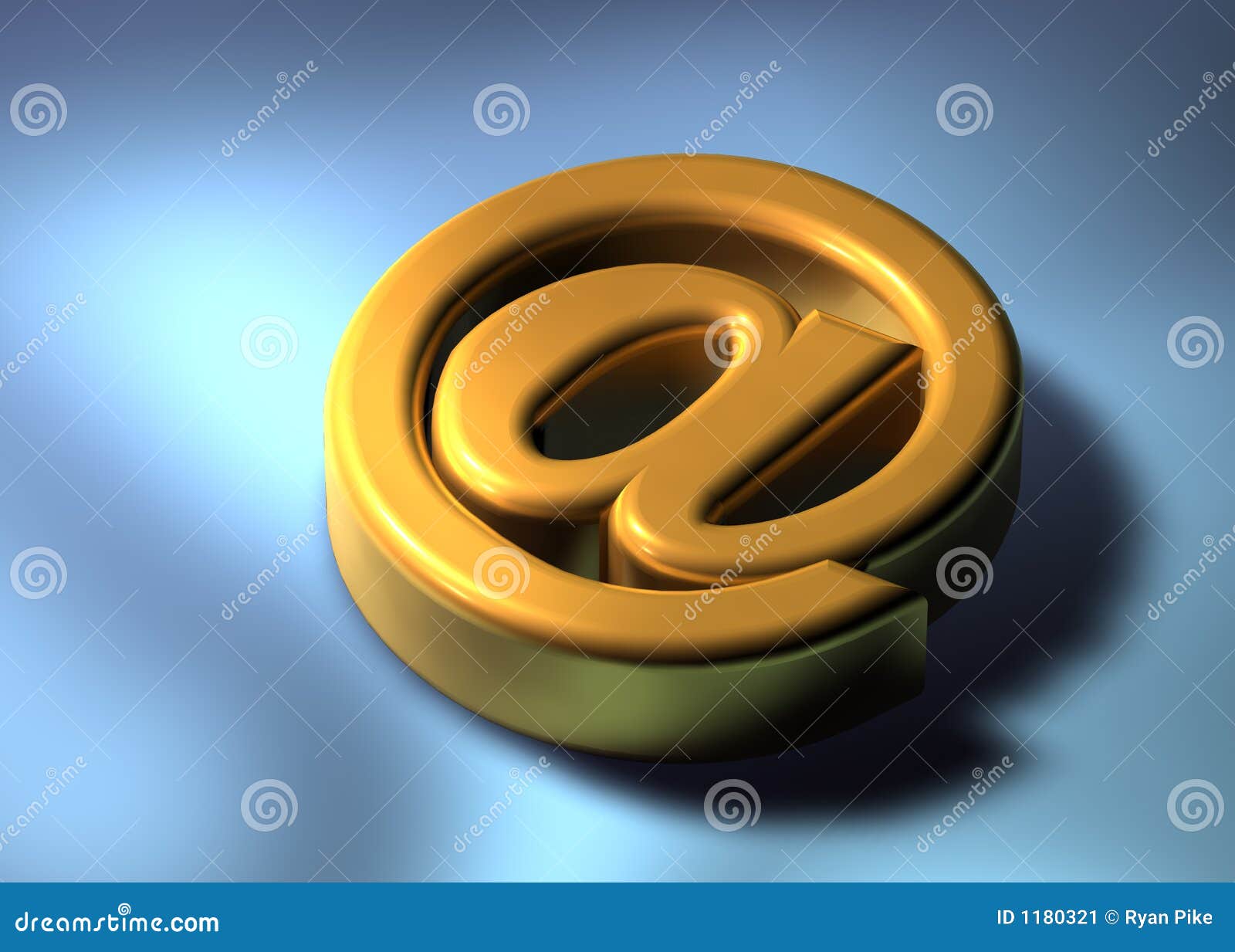 3d post stock illustratie. Illustration of blauw, computer - 1180321