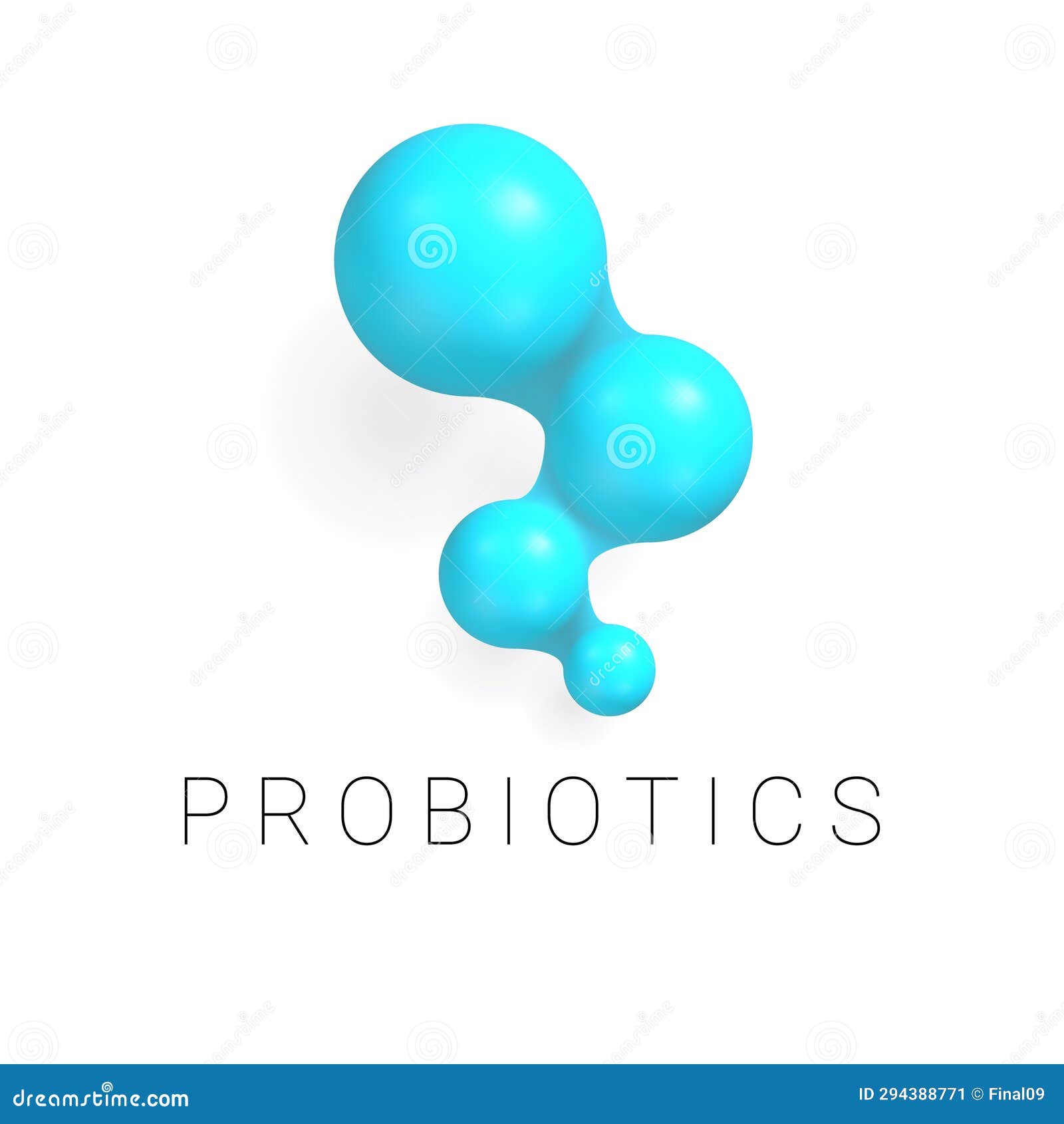 Prebiotic Icon. Chemical Structure Of Prebiotic Substance Symbol ...