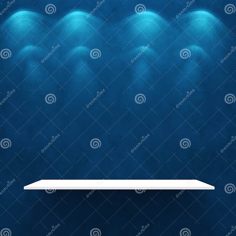 3d presentation shelf stock illustration. Illustration of forepart ...