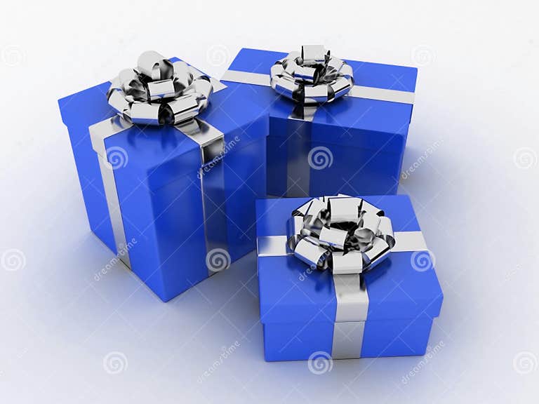 3d presents stock illustration. Illustration of love, anniversary - 3401438