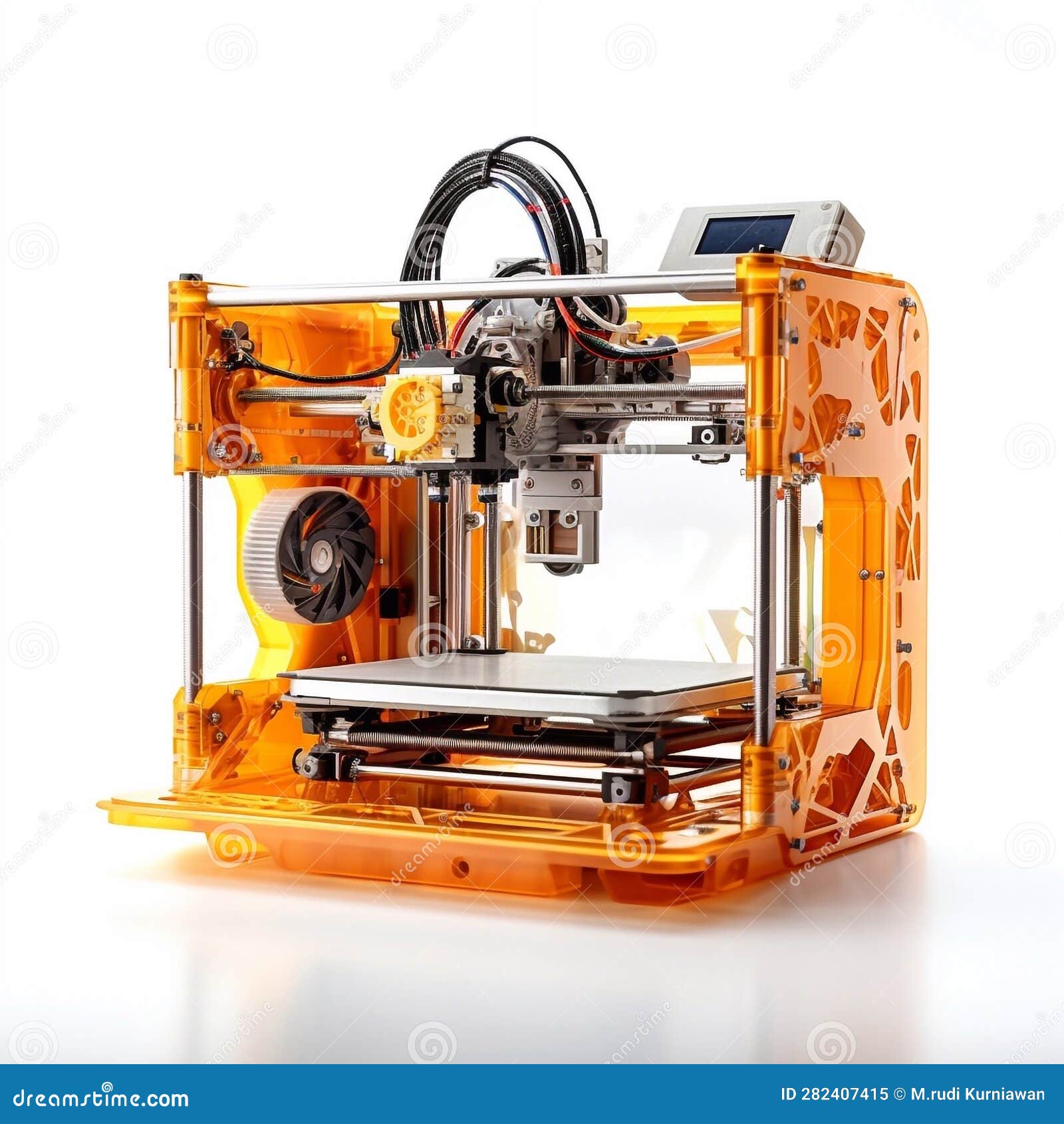 3D Printer Machine AI Generated Stock Illustration - Illustration of ...