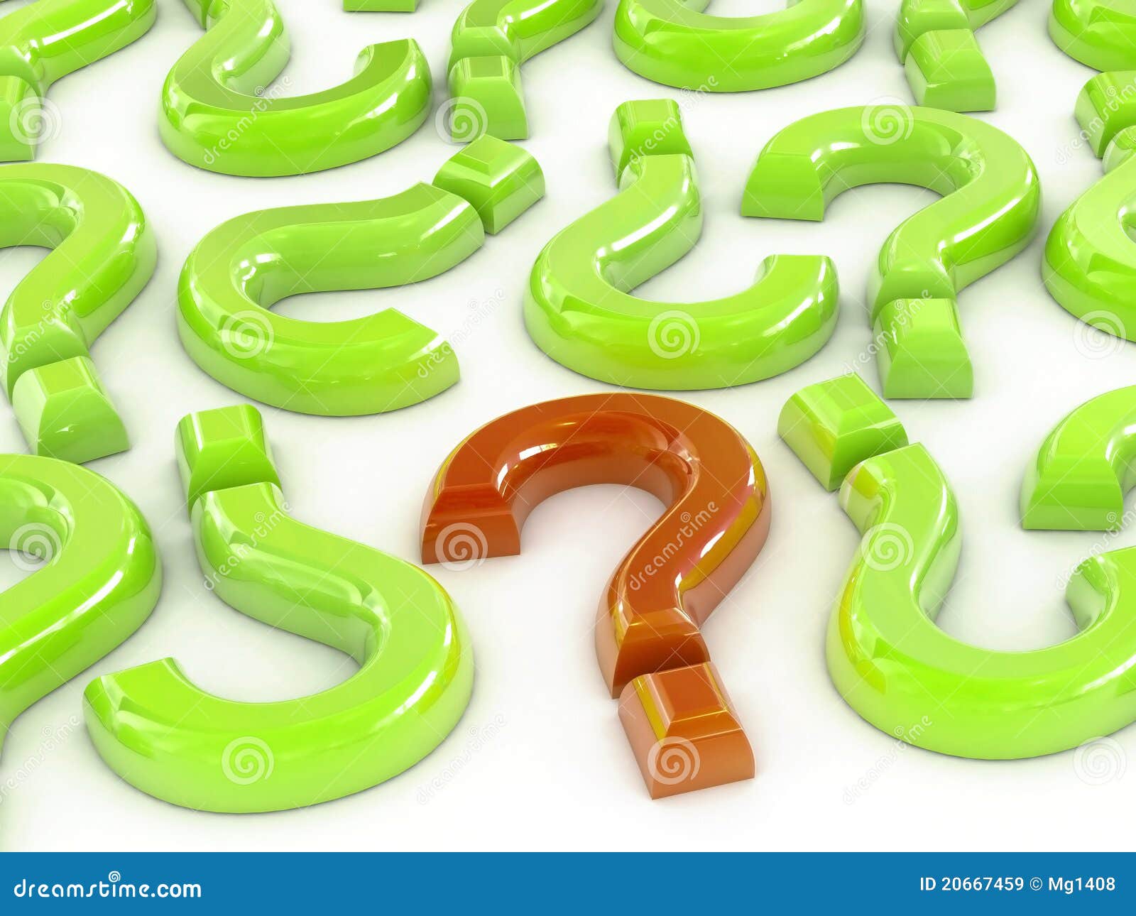 3d question marks stock illustration. Illustration of characters - 20667459