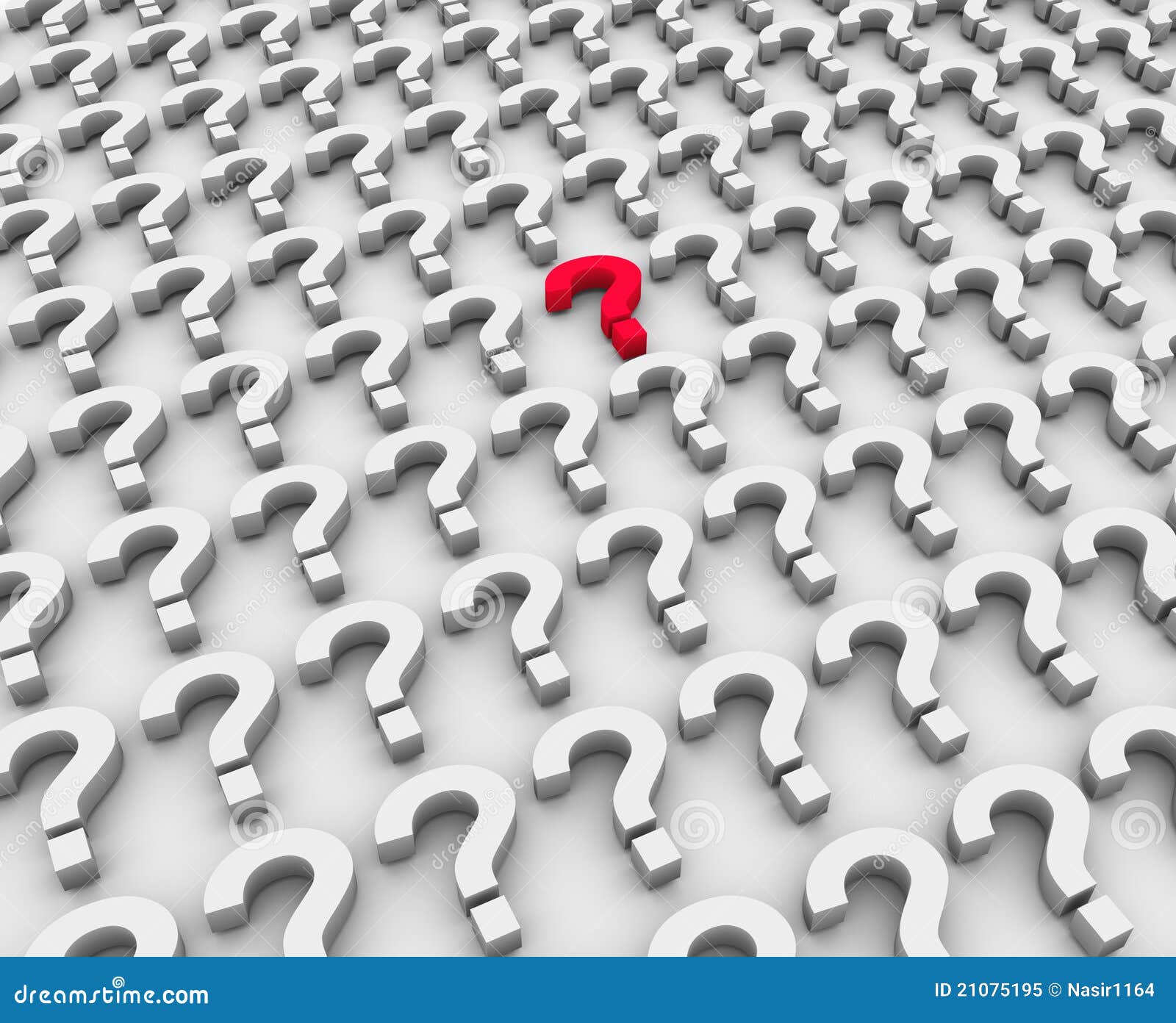 3d question marks stock illustration. Illustration of education - 21075195