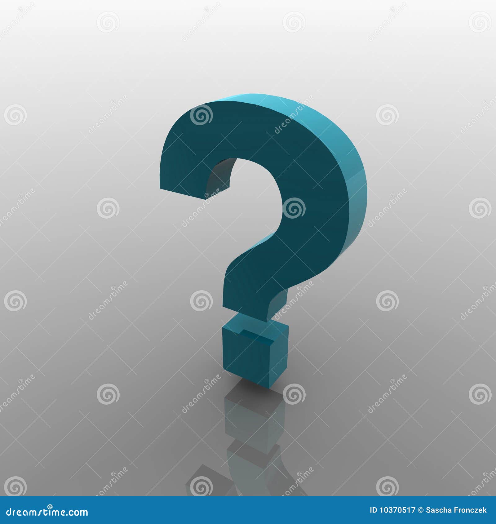 3d questionmark zyan stock illustration. Illustration of wonder - 10370517