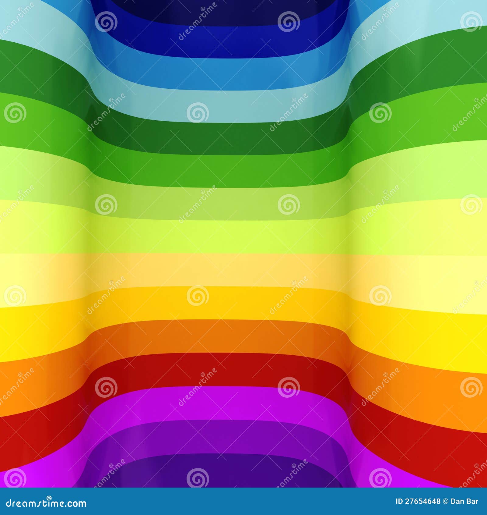 3d rainbow background stock illustration. Illustration of happy - 27654648