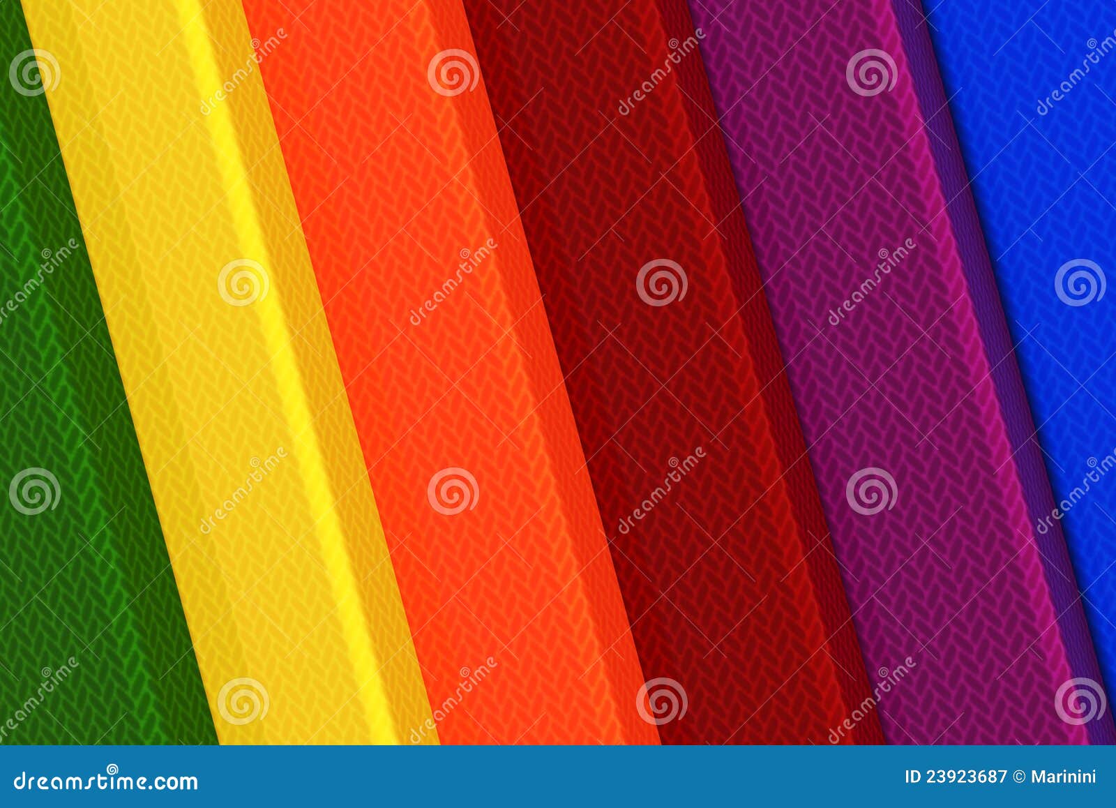 3d rainbow elements stock illustration. Illustration of green - 23923687