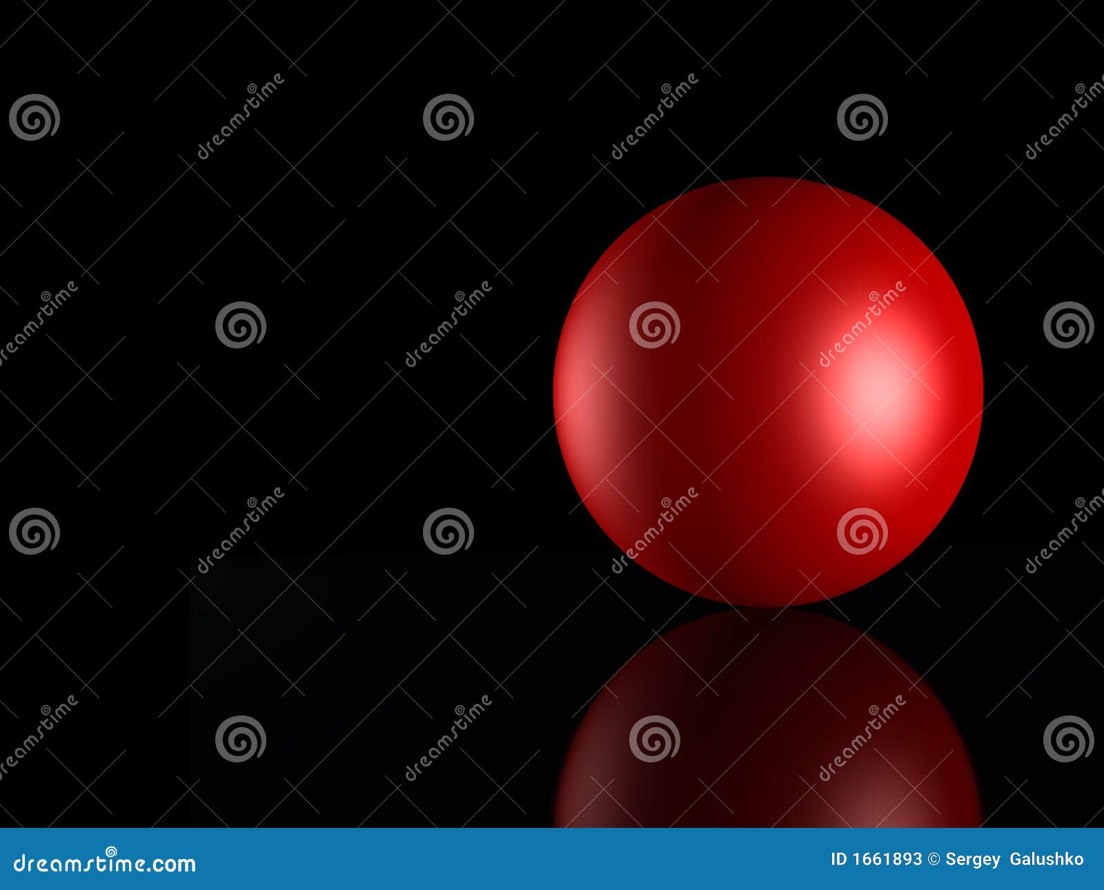 3D red_ sphere stock illustration. Illustration of gridi - 1661893
