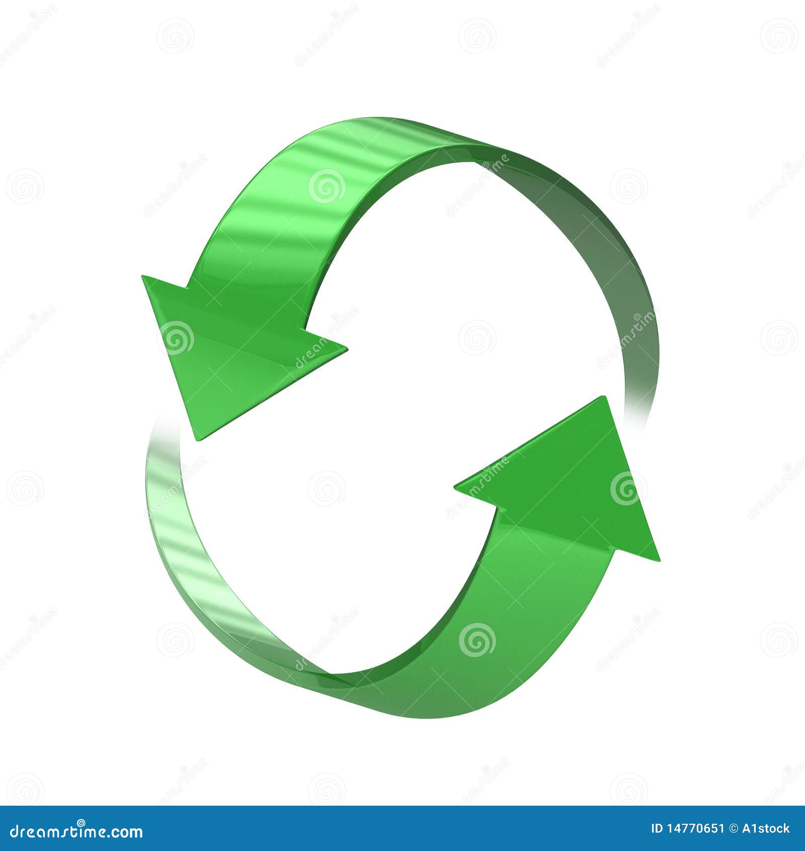 3D Refresh Icon stock illustration. Illustration of cicular - 14770651