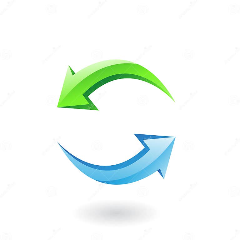 3d refresh icon stock vector. Illustration of logos, motion - 14977462