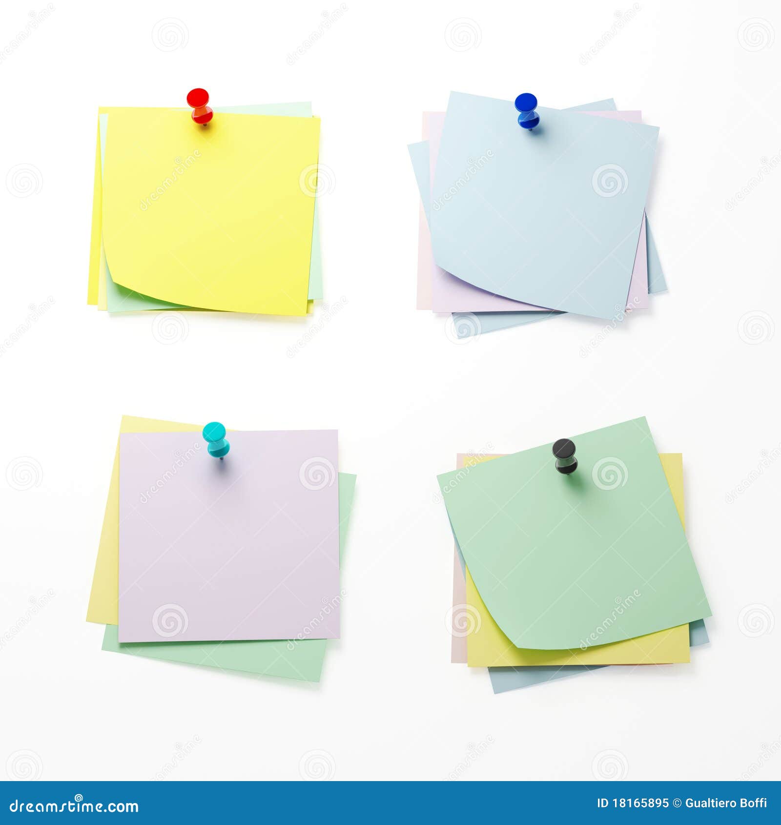 3d reminder paper stock illustration. Illustration of reminder - 18165895