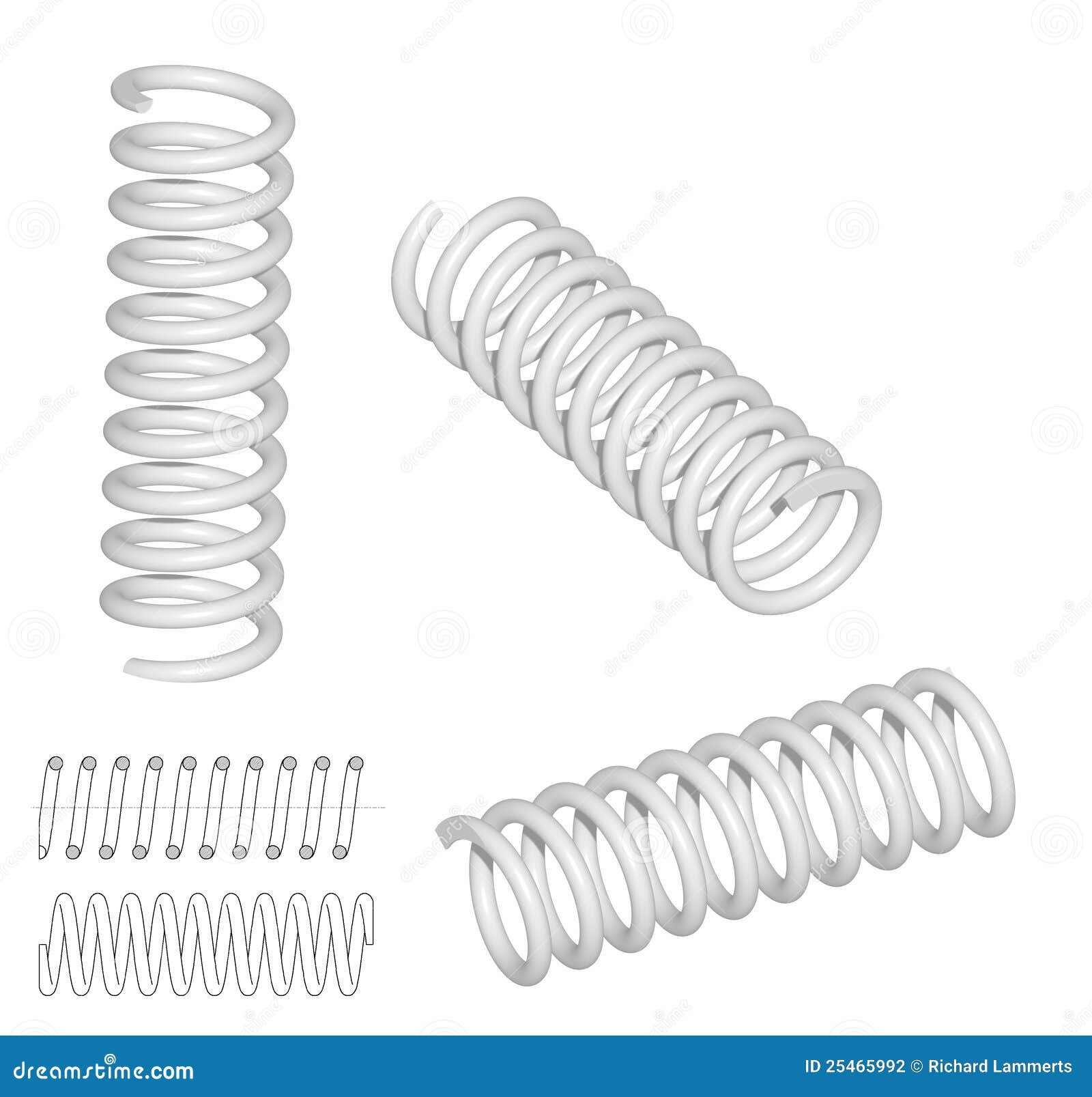 Coil Spring Vector | CartoonDealer.com #206498265