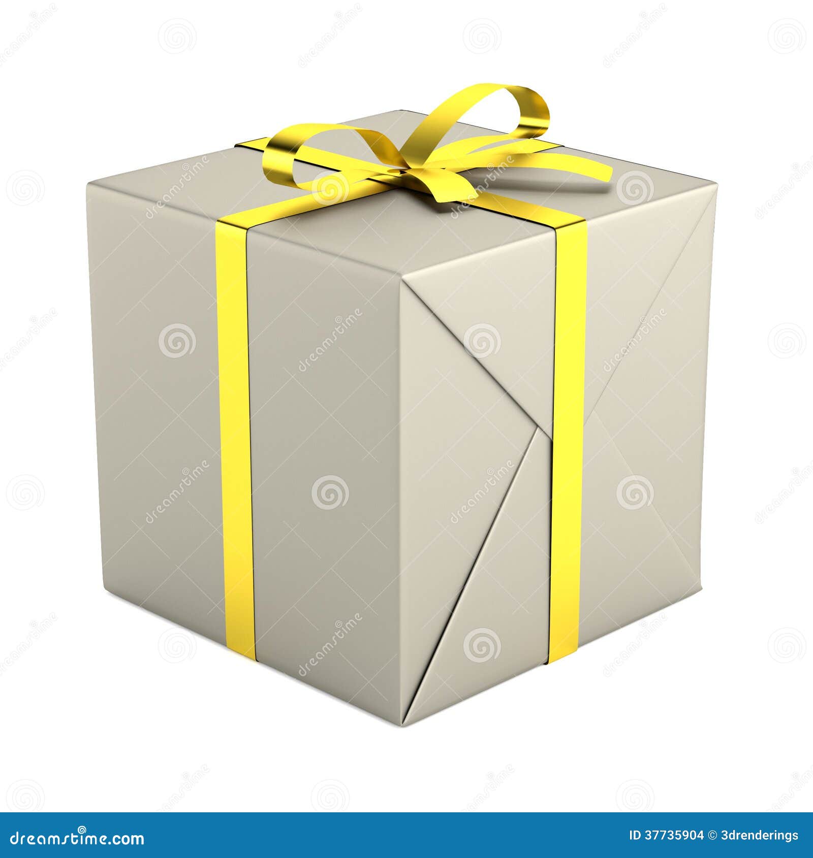 3d render of gift stock illustration. Illustration of present - 37735904