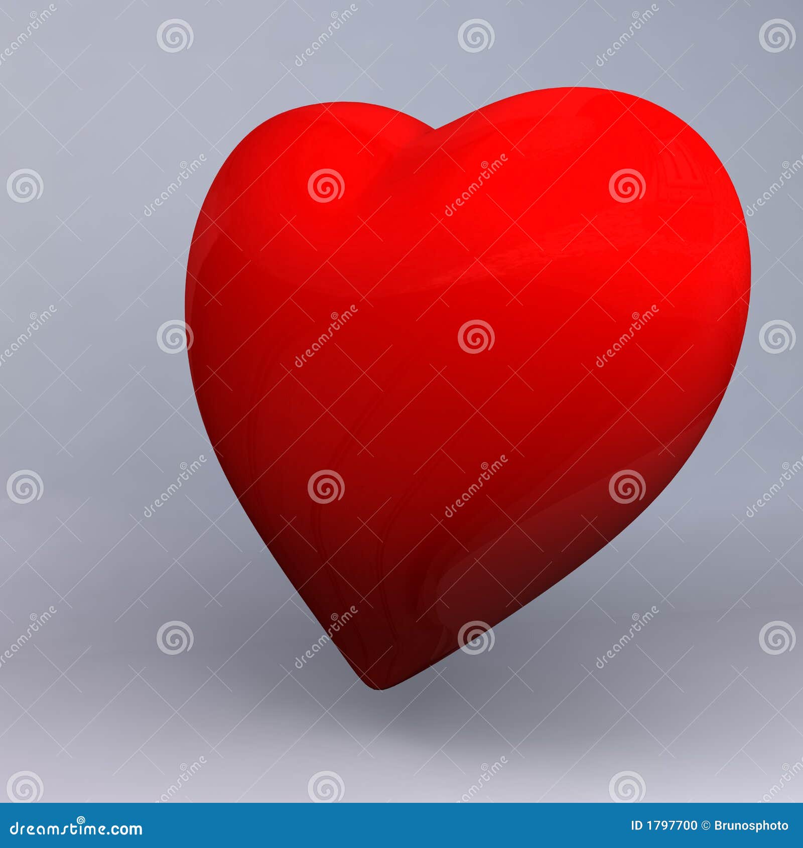 A 3D render of a Heart stock illustration. Illustration of button - 1797700
