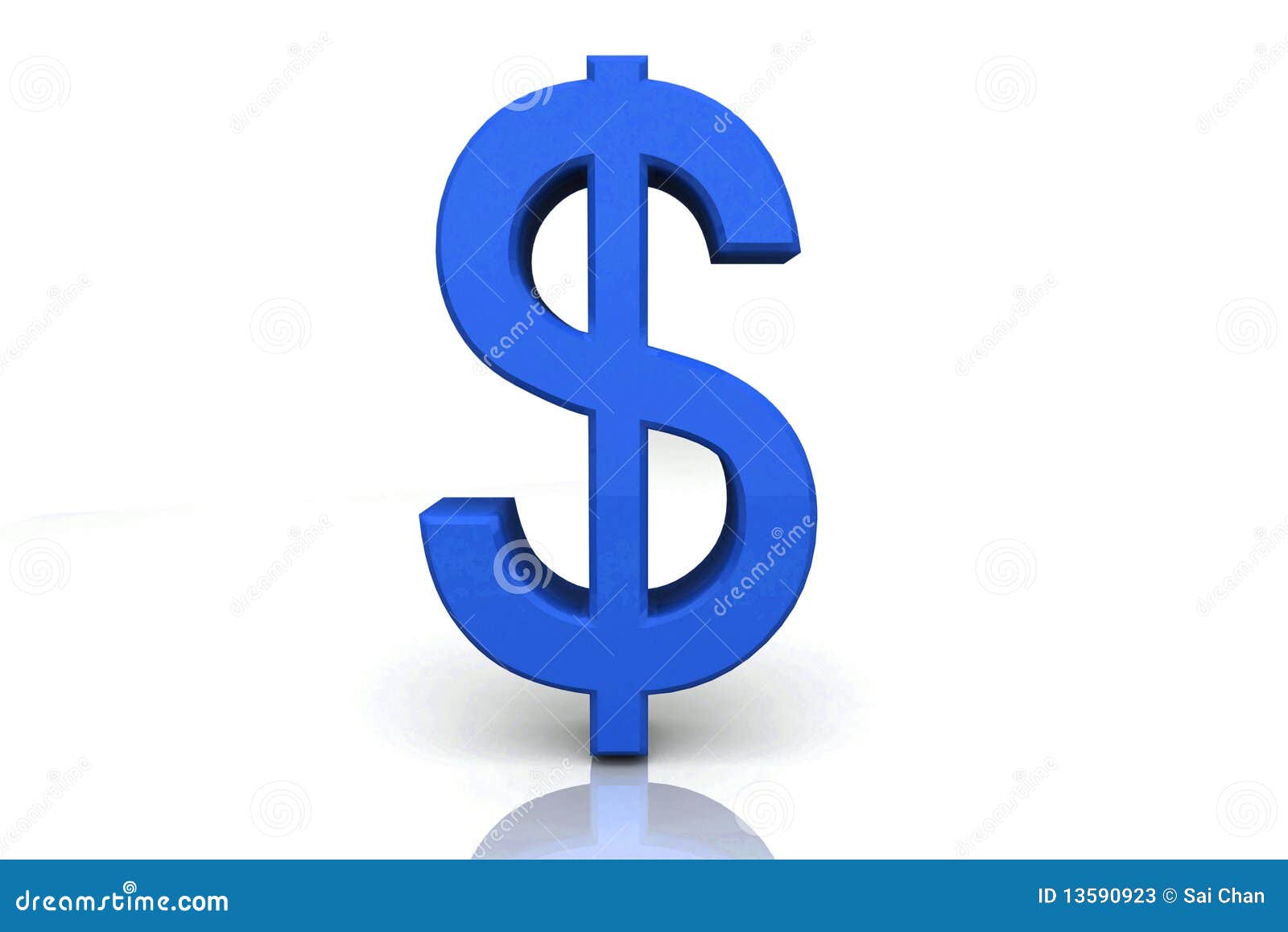 3D Render Money Signs stock illustration. Illustration of bank - 13590923