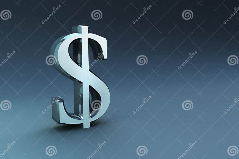 3D Render Money Signs stock illustration. Illustration of bill - 6282558