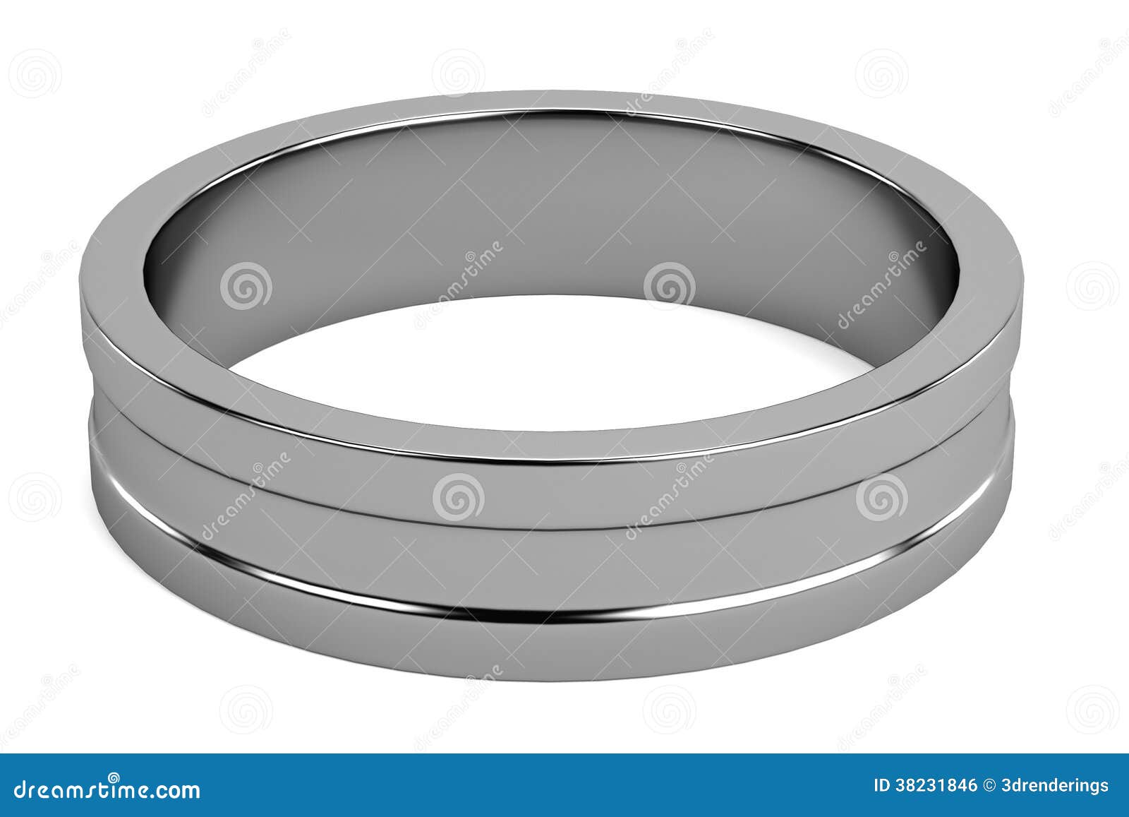 3d render of ring stock illustration. Illustration of fashion - 38231846