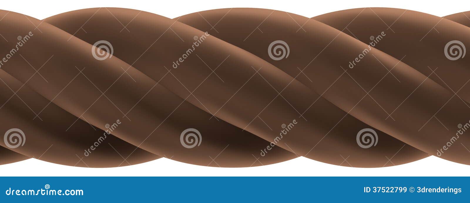 3d render of rope stock illustration. Illustration of model - 37522799