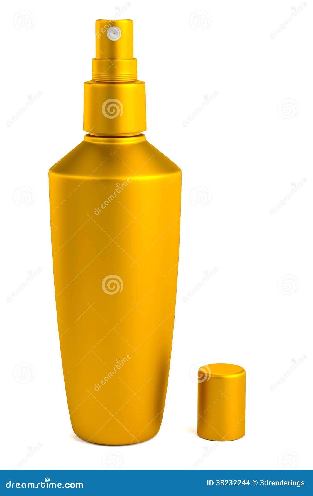 3d render of spray stock illustration. Illustration of realistic - 38232244