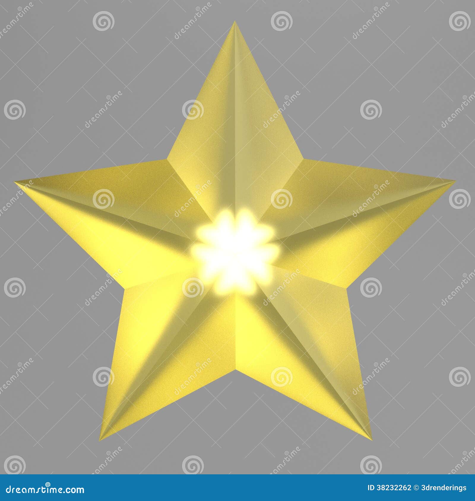 3d render of star stock illustration. Illustration of graphics - 38232262