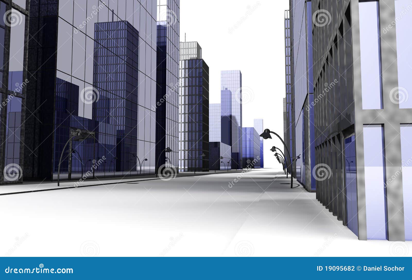 3d Render Street Kiosk Illustration With White Space For Poster Or ...