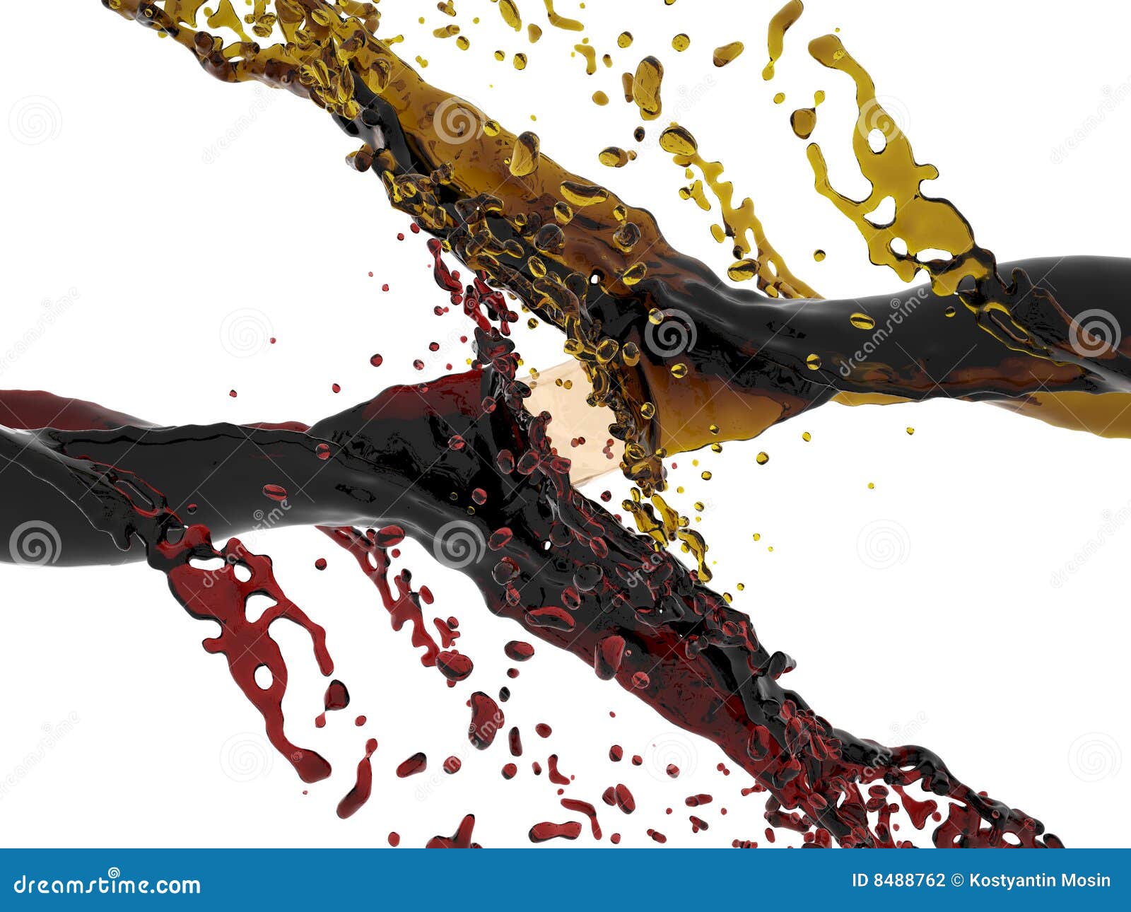 3d Render Of Vine Flow Picture. Image: 8488762