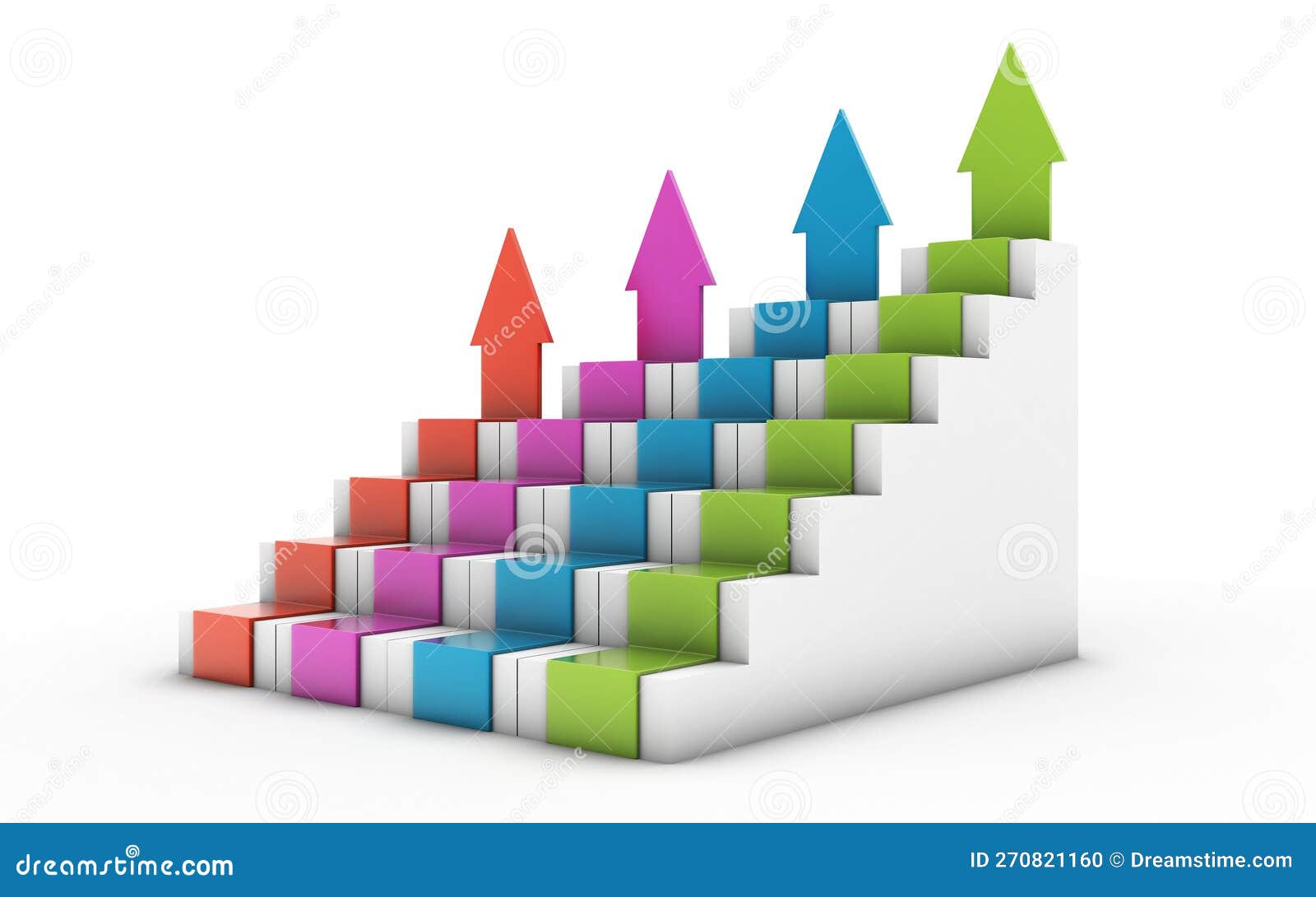 3d rendered arrow stock illustration. Illustration of brand - 270821160