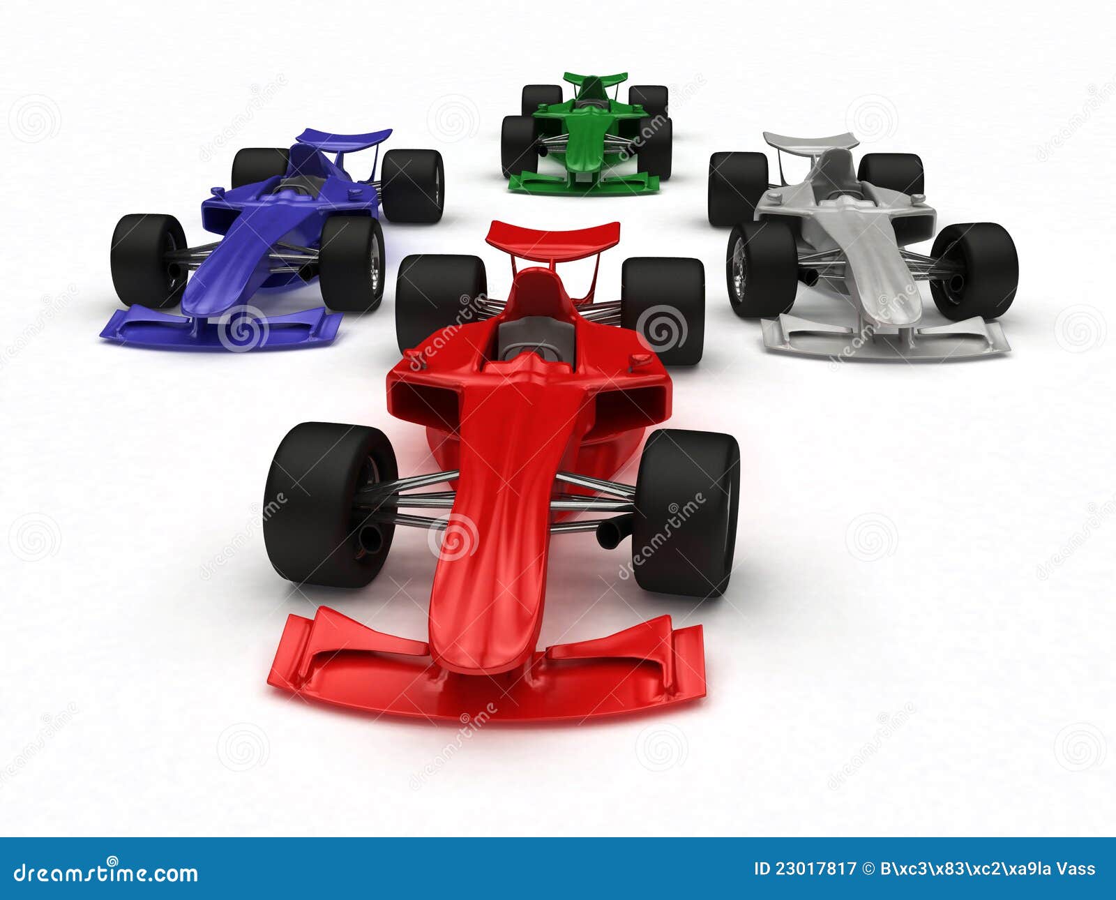 Formula Cars Vector | CartoonDealer.com #9349491