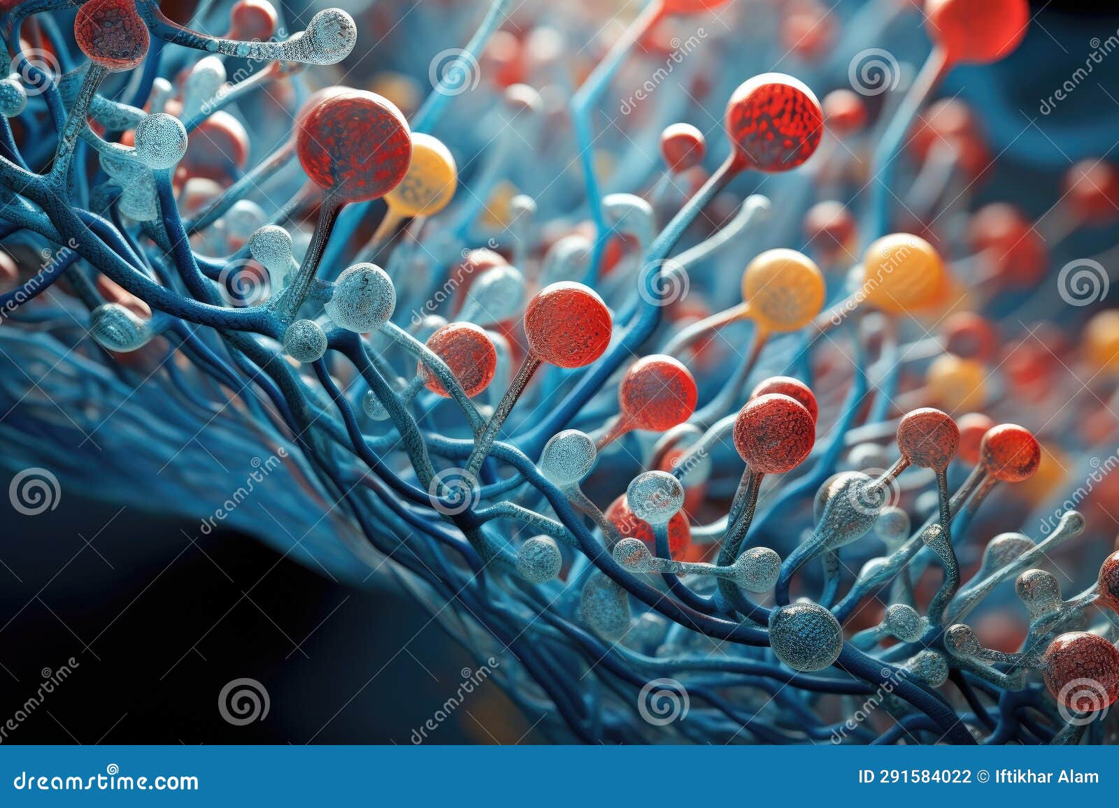 3d Rendering of Human Body Model with Neurons and Nervous System ...