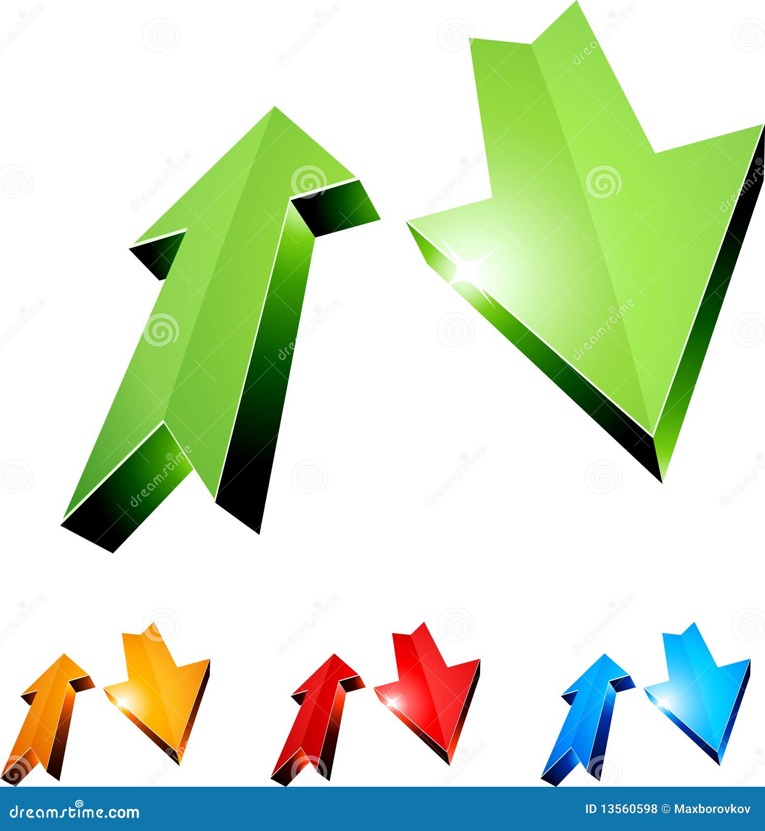 Return Arrows. Cartoon Vector | CartoonDealer.com #13160219