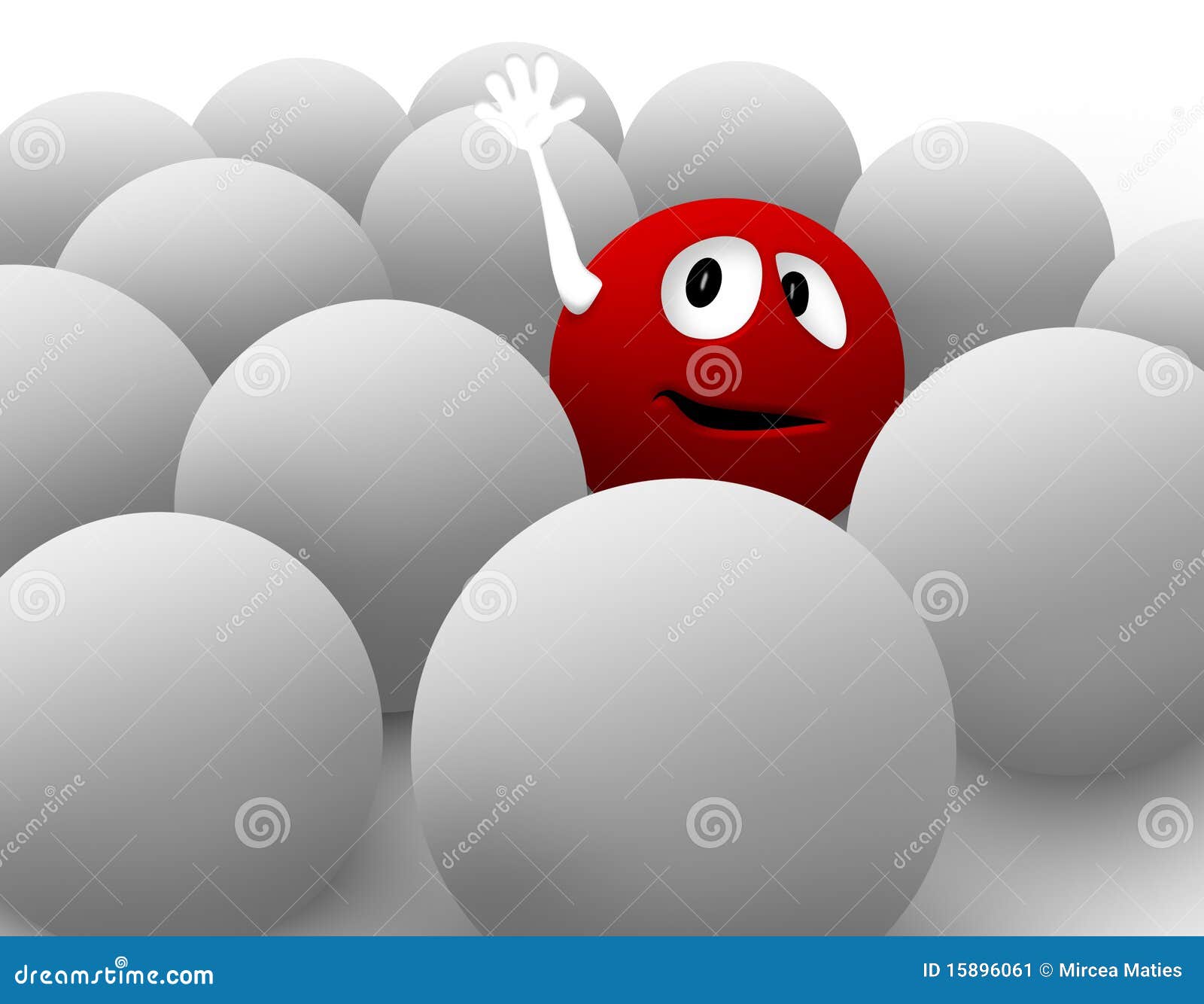 3D rode smiley stock illustratie. Illustration of emoticons - 15896061