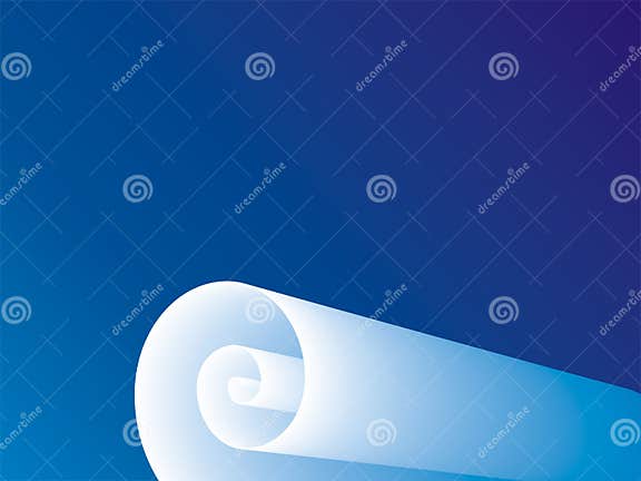3d roll of paper stock illustration. Illustration of blank - 3476307