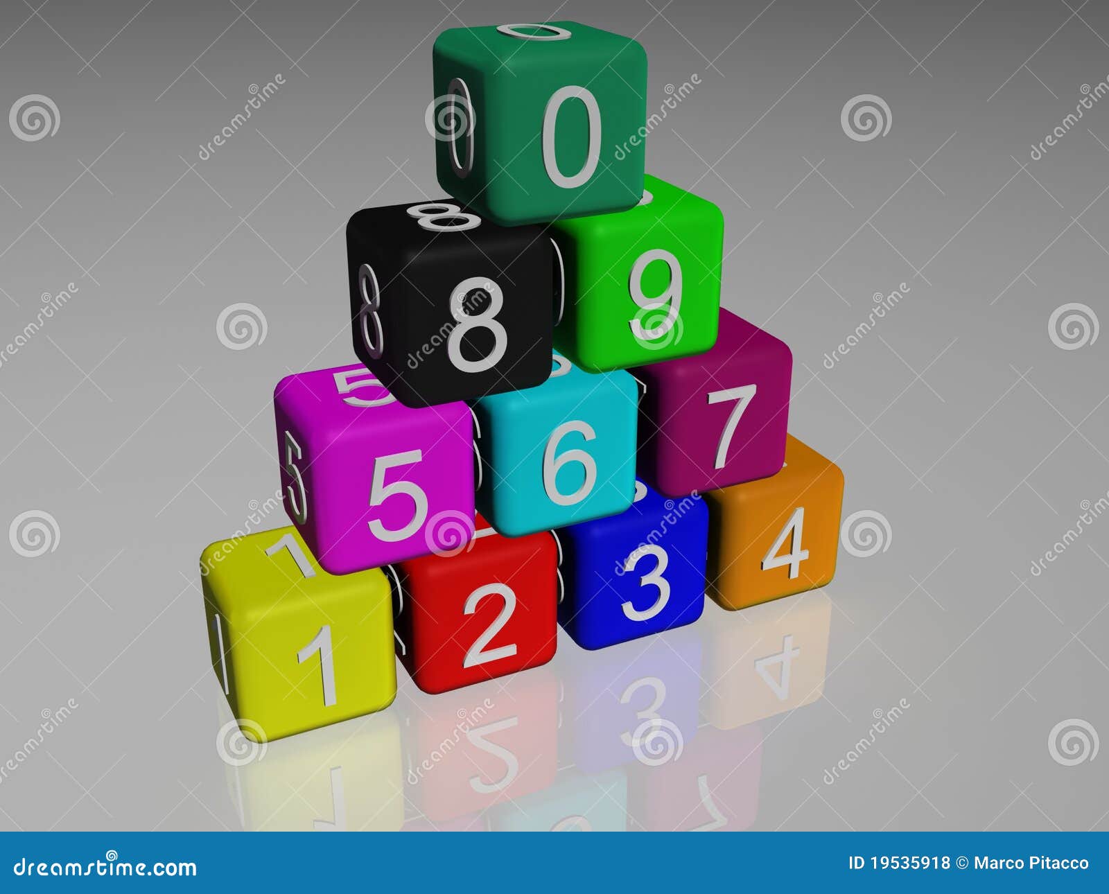 3d rubber cubes stock illustration. Illustration of blue - 19535918