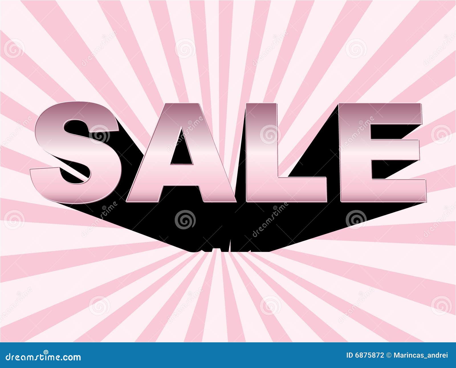 3d sale words stock vector. Illustration of cover, shine - 6875872