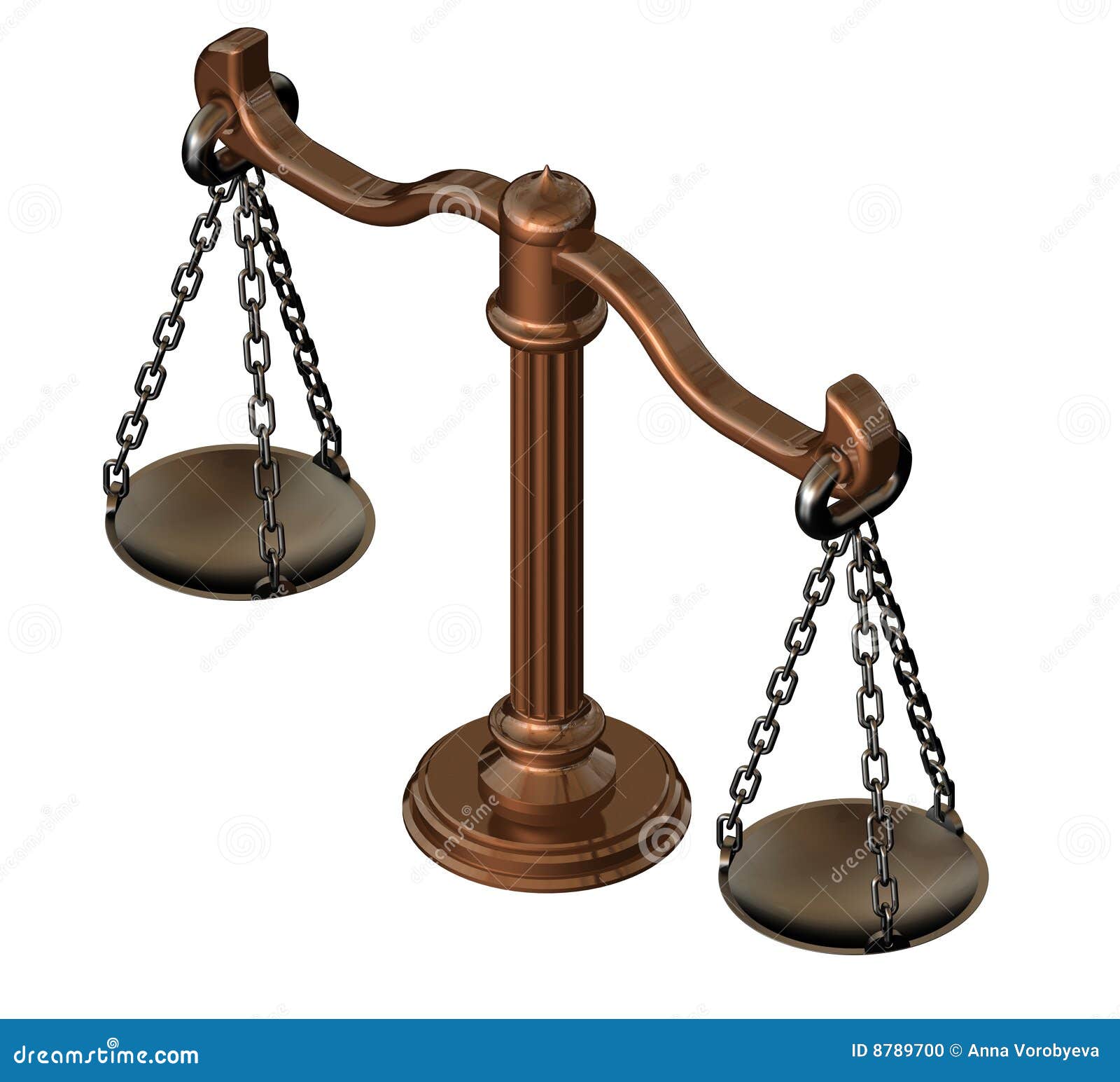 3D. Scales stock illustration. Illustration of measure - 8789700
