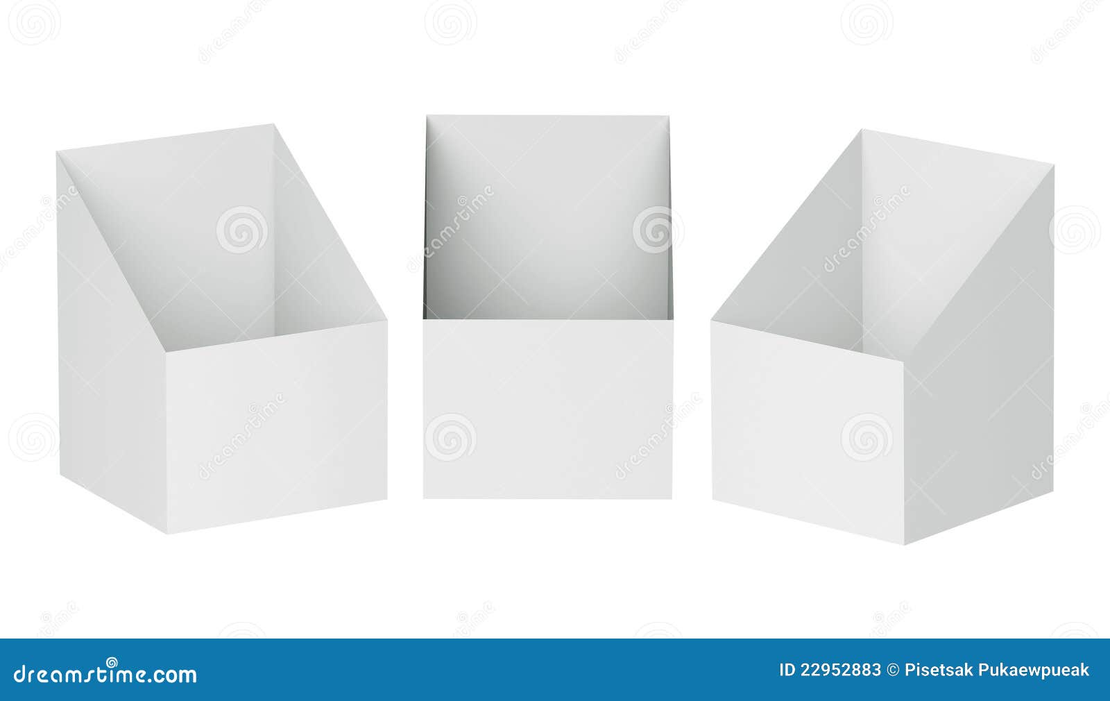 3D Shelf Box Display stock illustration. Illustration of board - 22952883