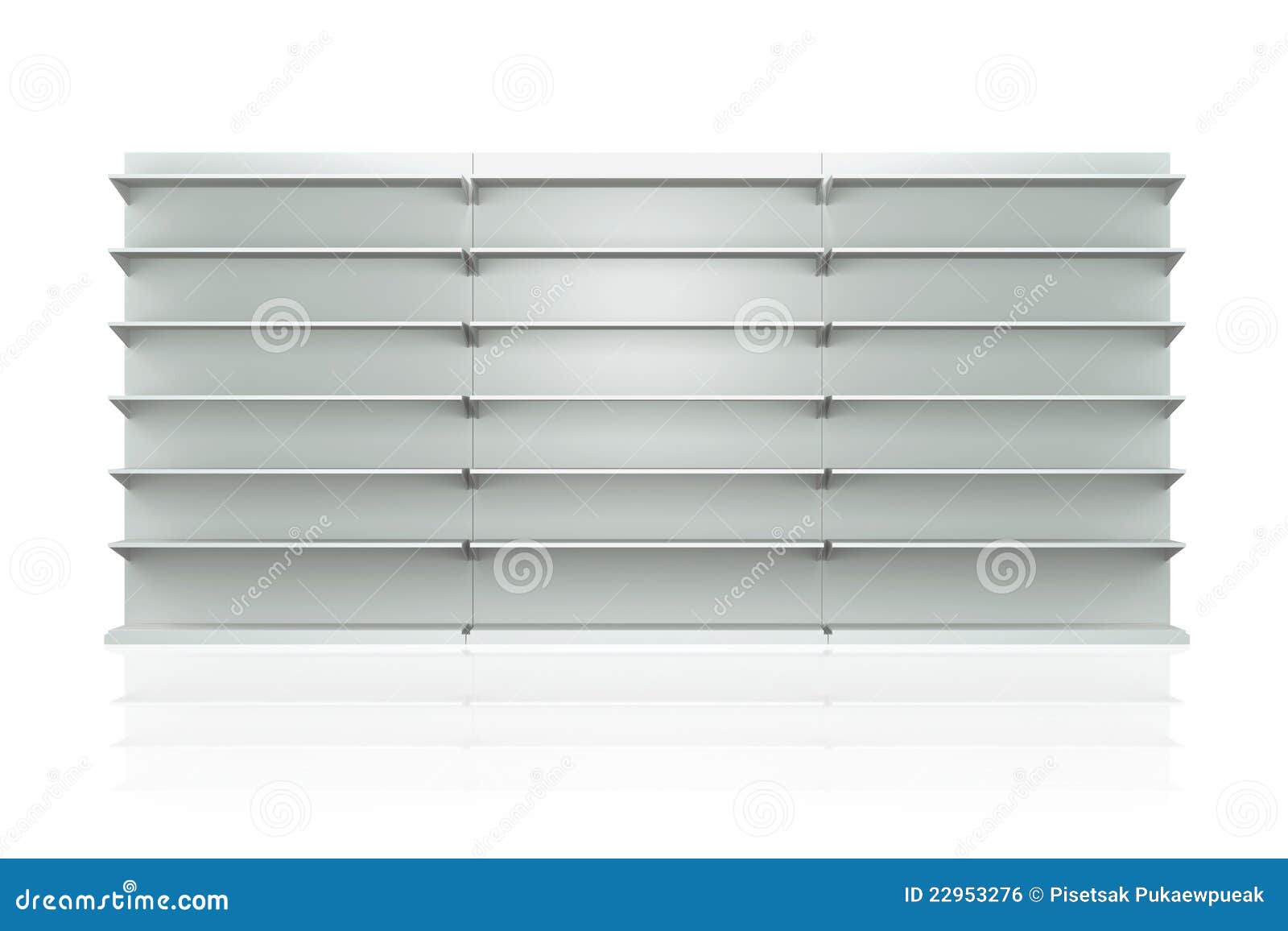 3D shelves and shelf stock illustration. Illustration of home - 22953276