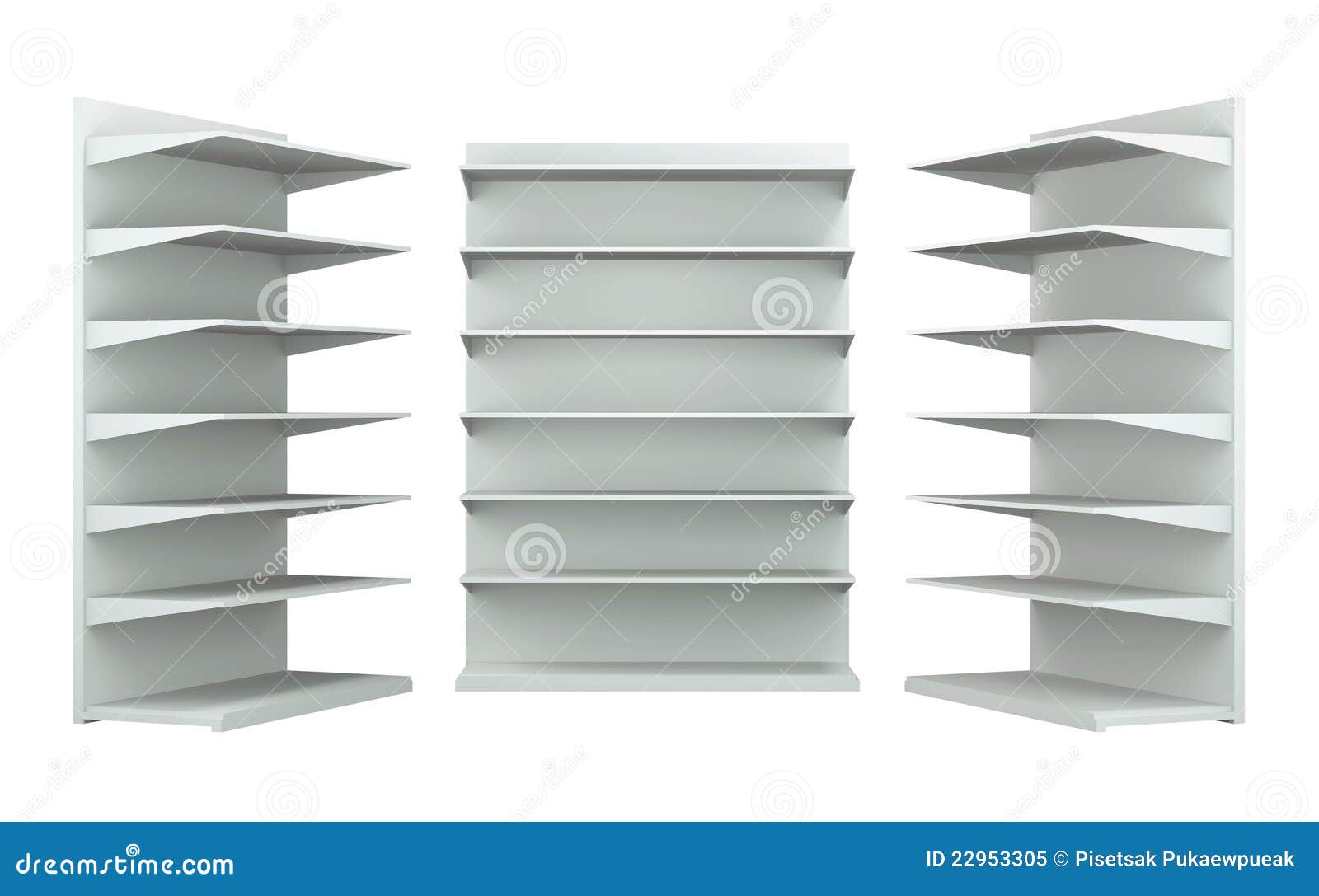 3D shelves and shelf stock illustration. Illustration of fair - 22953305