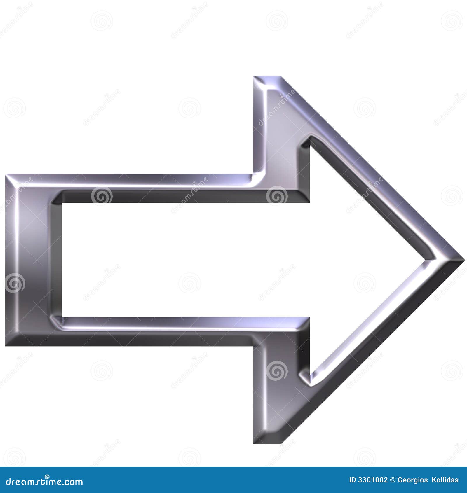 Pointer Arrow Clipart Silver