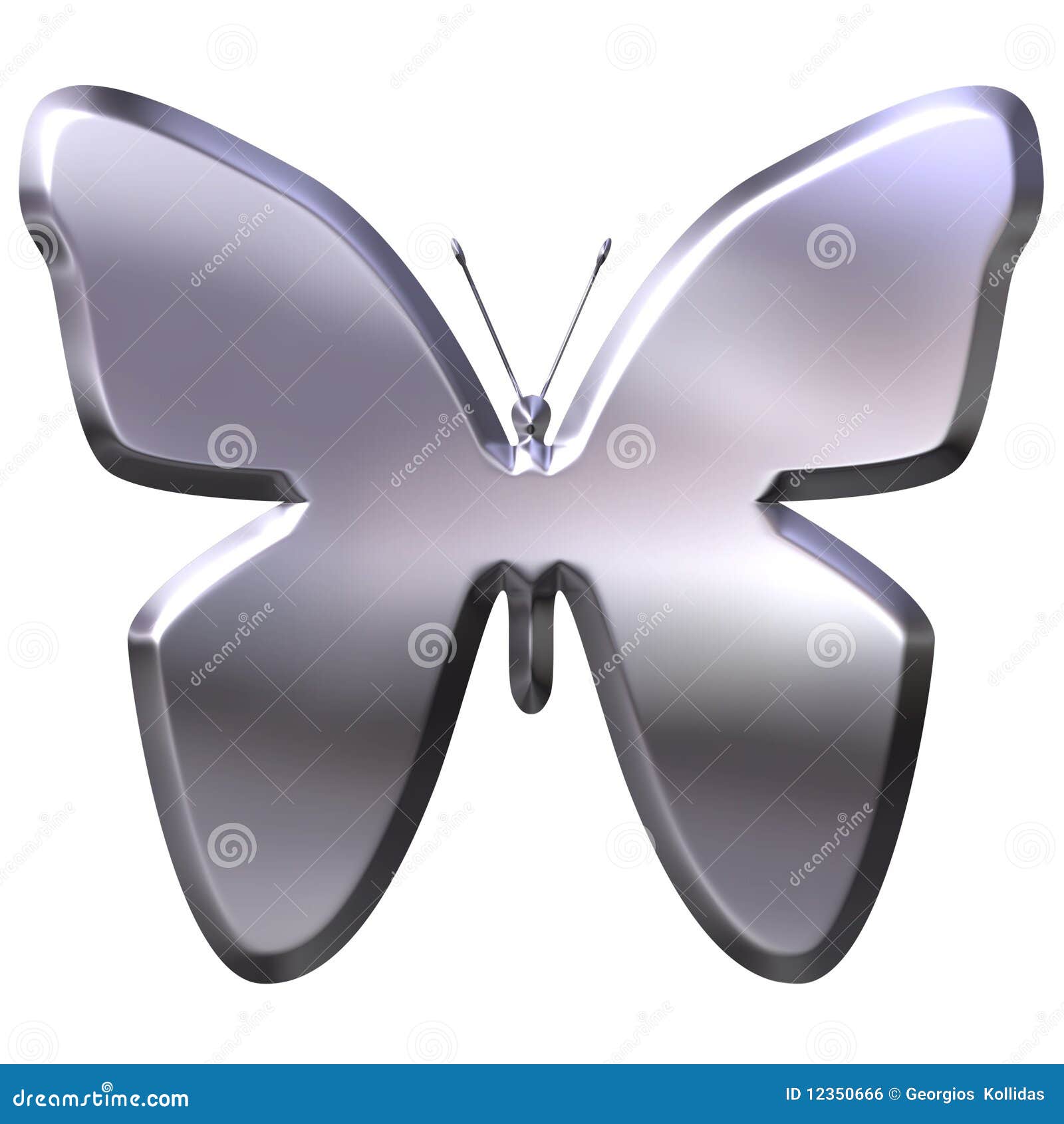 Silver Butterfly Linear Wavy Abstract On A Black Background. Angel ...