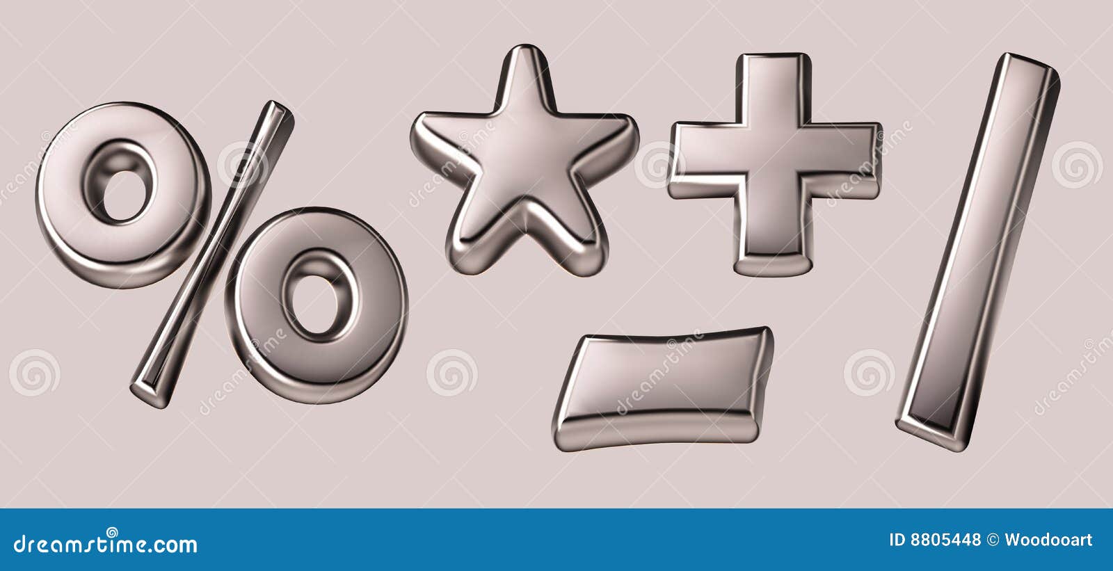 Mathematics Signs Soft Green Color 3d Shape, Plus Minus Multiplication ...