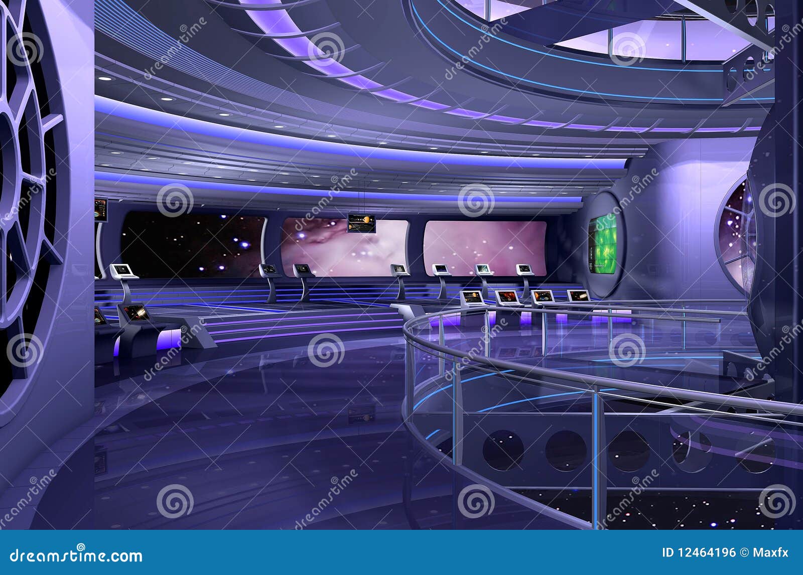 3D spaceship stock illustration. Illustration of computer - 12464196