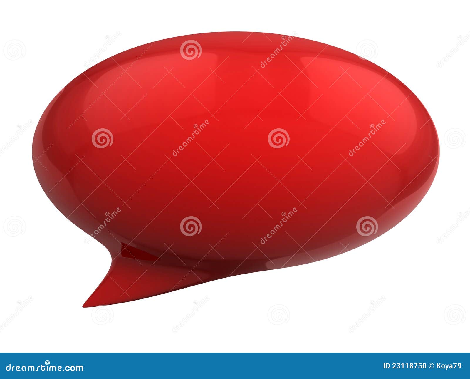 3d speech bubble stock illustration. Illustration of element - 23118750