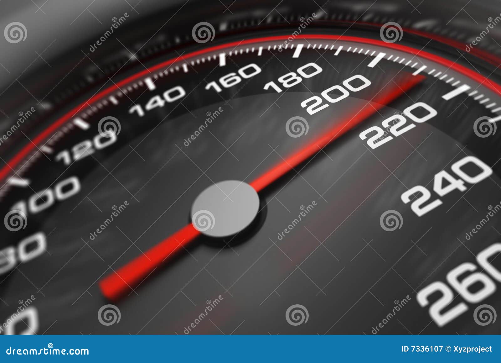 3D Speedometer stock image. Image of maximum, limit, dash - 7336107