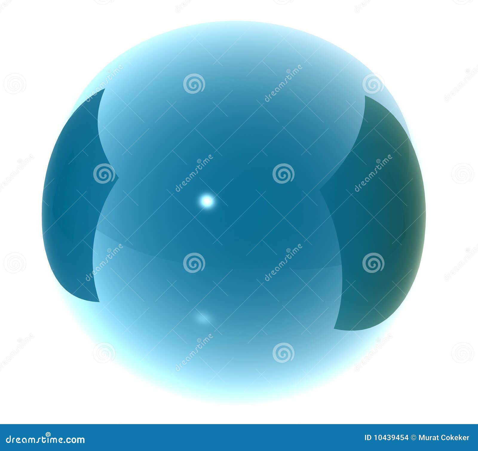 3D sphere ball stock illustration. Illustration of pearl - 10439454
