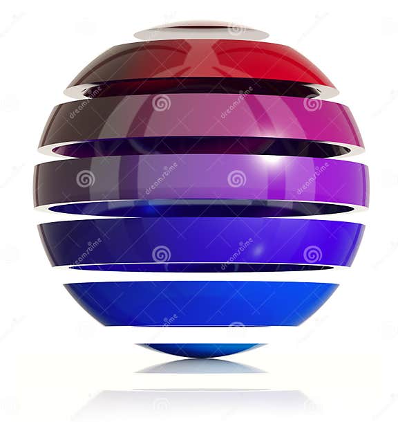 3d sphere design. stock illustration. Illustration of model - 17974827