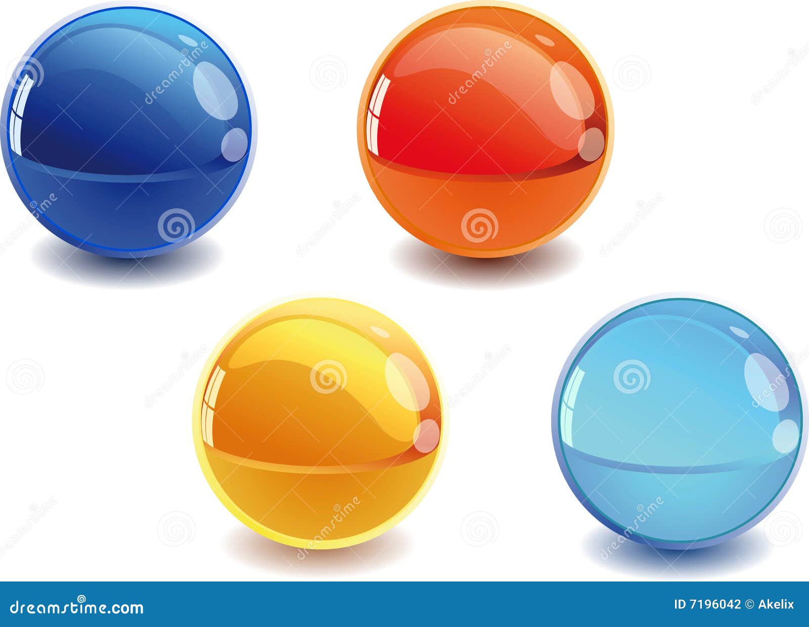3d spheres stock vector. Illustration of circle, fresh - 7196042