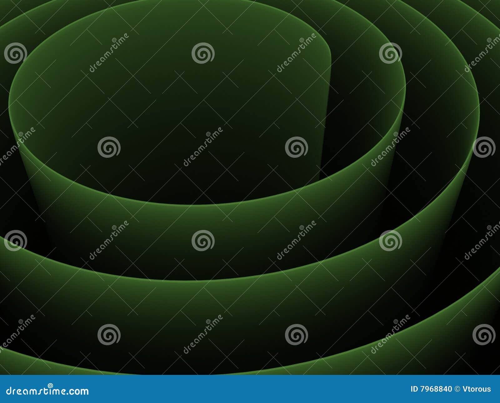 3d spiral abstract stock illustration. Illustration of reflect - 7968840