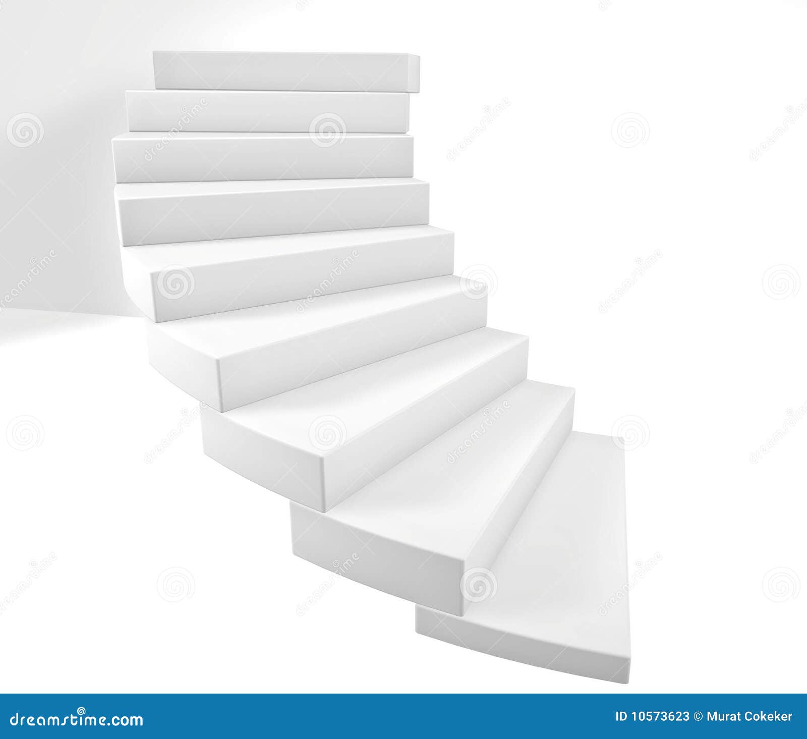 3D stairs stock illustration. Illustration of interior - 10573623