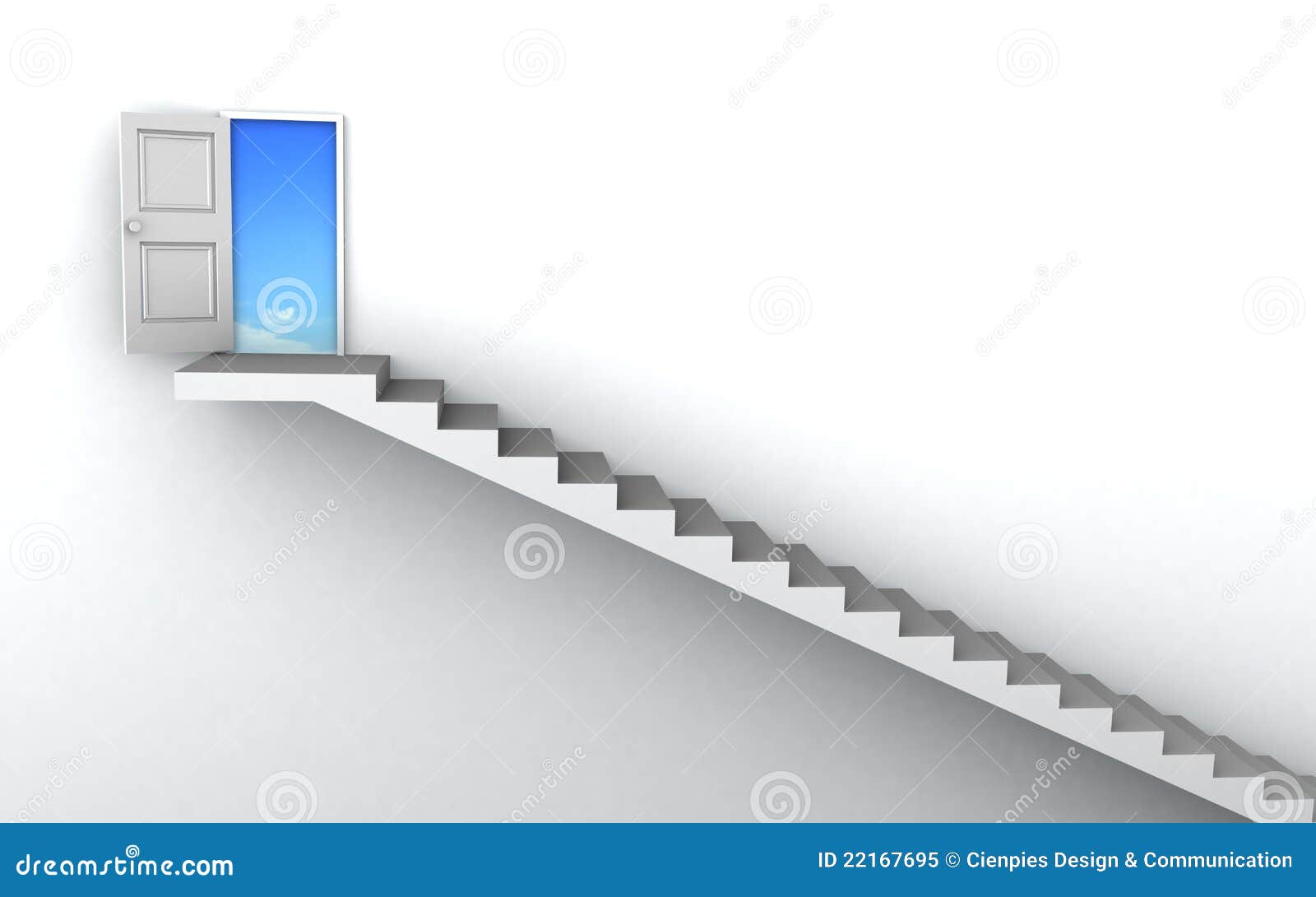 3d Stairs Up To Success Stock Illustrations – 338 3d Stairs Up To ...